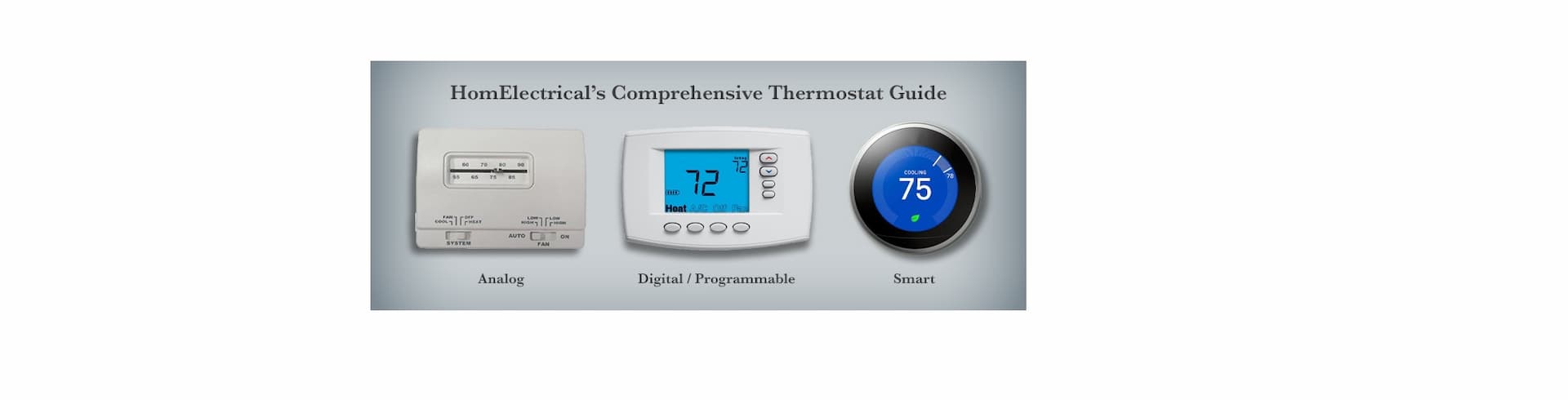 The Best Thermostat Breakdown | HomElectrical.com