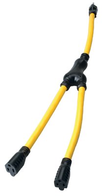 Coleman 15 Amp 2 way adapter (Coleman 9018) | HomElectrical.com