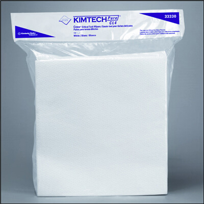 White, 100 Count Flat KIMTECH PURE W4 Dry Wipers-12 x 12 ( 33330 ...