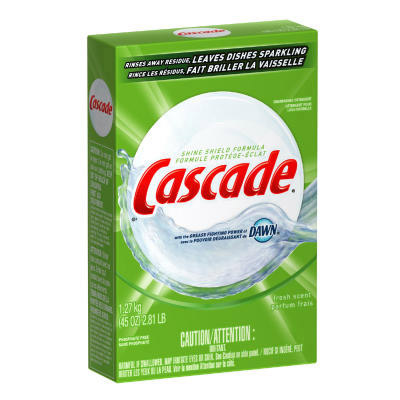 CASCADE Powdered Dishwashing Detergent-45-oz Box ( 34034 ...