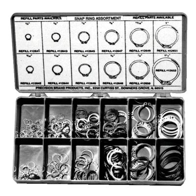 Snap Ring 300 Piece Assortment Kit ( 12900) | HomElectrical.com