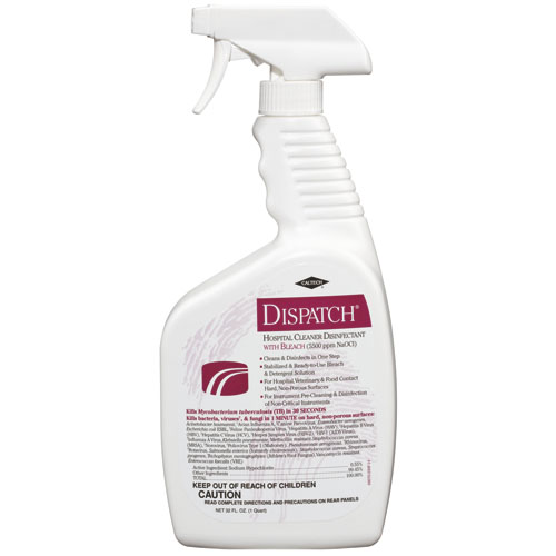 Dispatch Hospital Cleaner Disinfectant w/ Bleach 128 oz ( 68978 ...