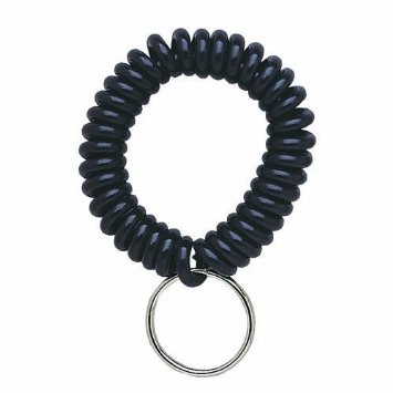 Black Plastic 6 in Coil Key Chain ( PMC04995) | HomElectrical.com