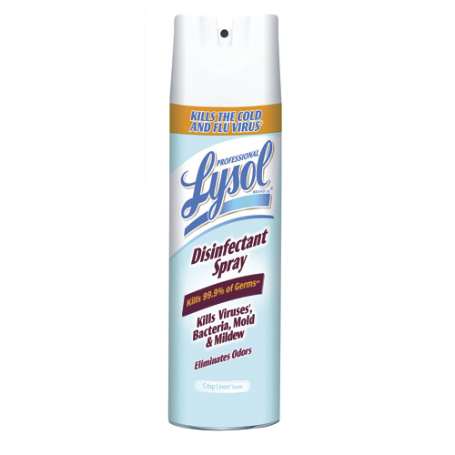 LYSOL III Crisp Linen Scent Disinfectant Spray 19 oz. ( 74828 ...