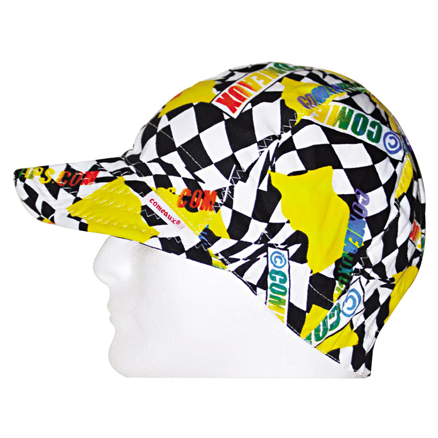 One Size Fits All Assorted Print Deep Round Crown Cap ( 1000E-CAP ...