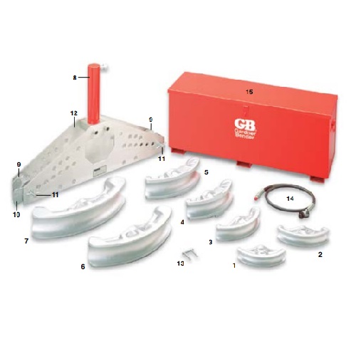 Gardner Bender 3-in Bending Shoe for One-Shot Hydraulic Benders ...