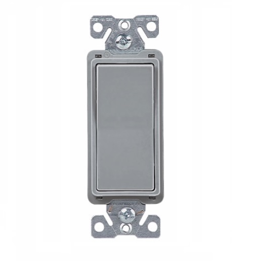 Eaton Wiring 15 Amp 4-Way Rocker Switch, Gray (Eaton Wiring 7504GY ...