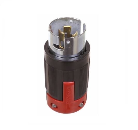 Eaton Wiring 50 Amp Locking Plug, Non-NEMA, Armored, 480V, Black (Eaton ...