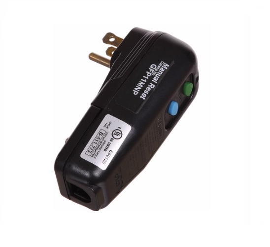 Eaton Wiring 15 Amp Portable GFCI Cord, Watertight, Flying Leads Plug ...