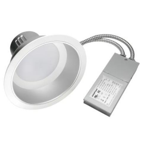 MaxLite 8-in 40W LED Downlight, 0-10V Dimmable, 3310 lm, 120V-277V ...