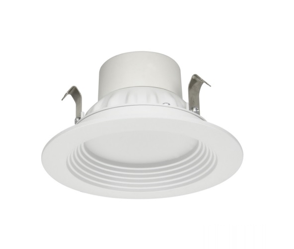 MaxLite 4-in 8W LED Recessed Downlight, Dimmable, E26, 680 lm, 120V ...