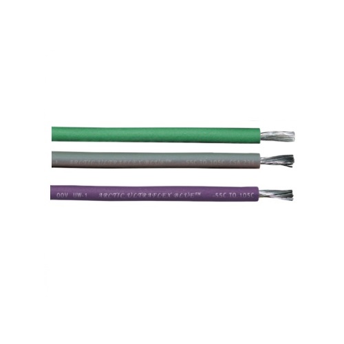 250-ft Armored Conductor Cable Coil, 122 lb Max Capacity, Purple, Gray ...