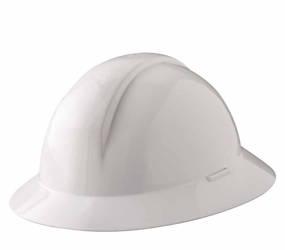 White 6 Point Ratchet Everest Hard Hat ( A49R010000) | HomElectrical.com