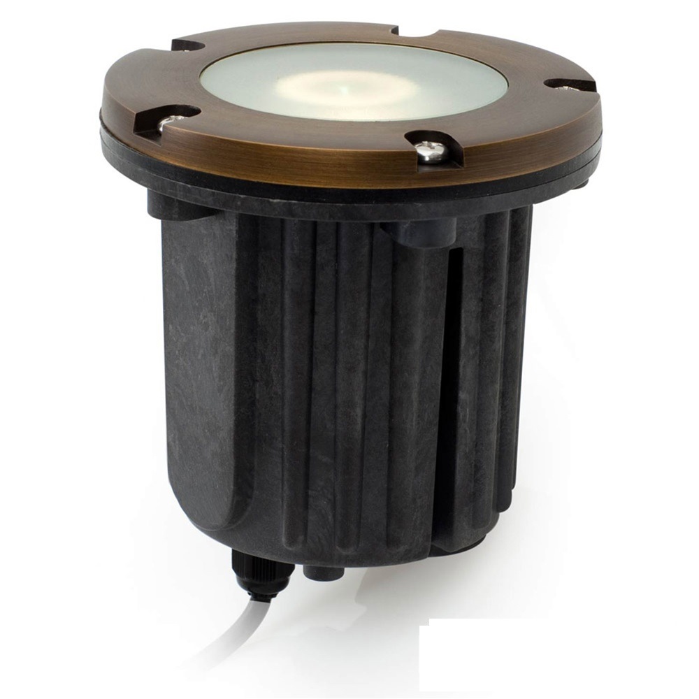 BrightStar Brass LED Well Lights (BrightStar 50118) | HomElectrical.com