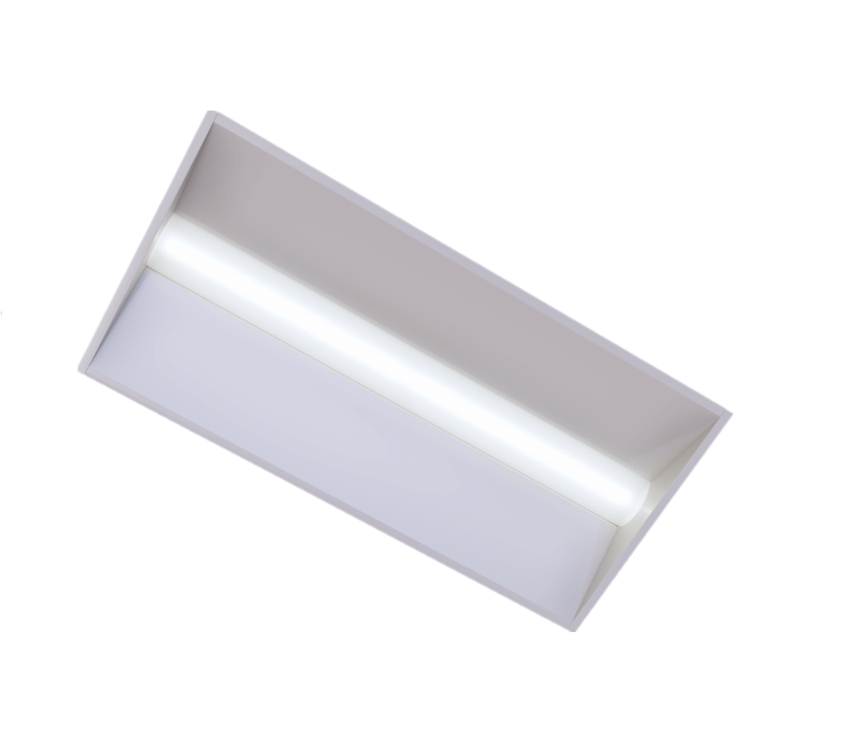 NovaLux 2X4 42W LED Troffer, 4665 lumens, Dimmable, 4000K, DLC (NovaLux ...