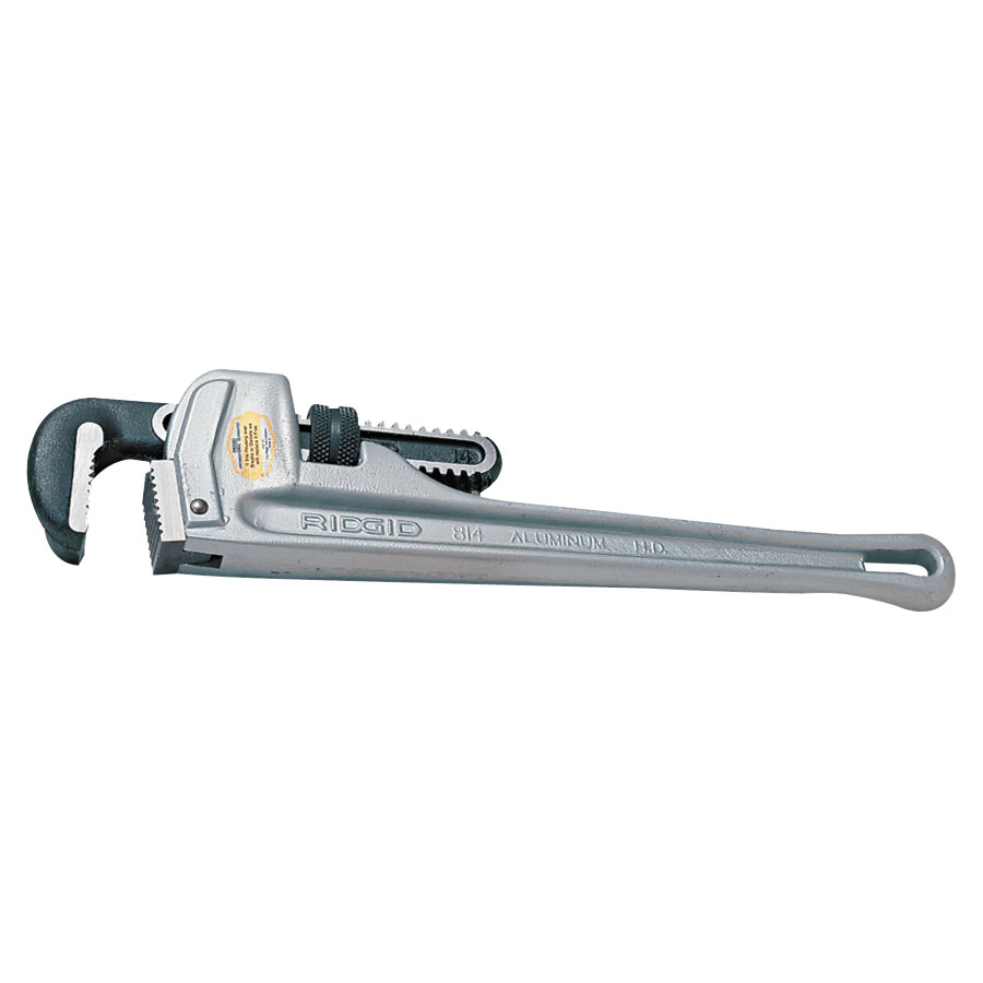 Ridgid 18'' Aluminum Straight Pipe Wrench (Ridgid 31100 ...
