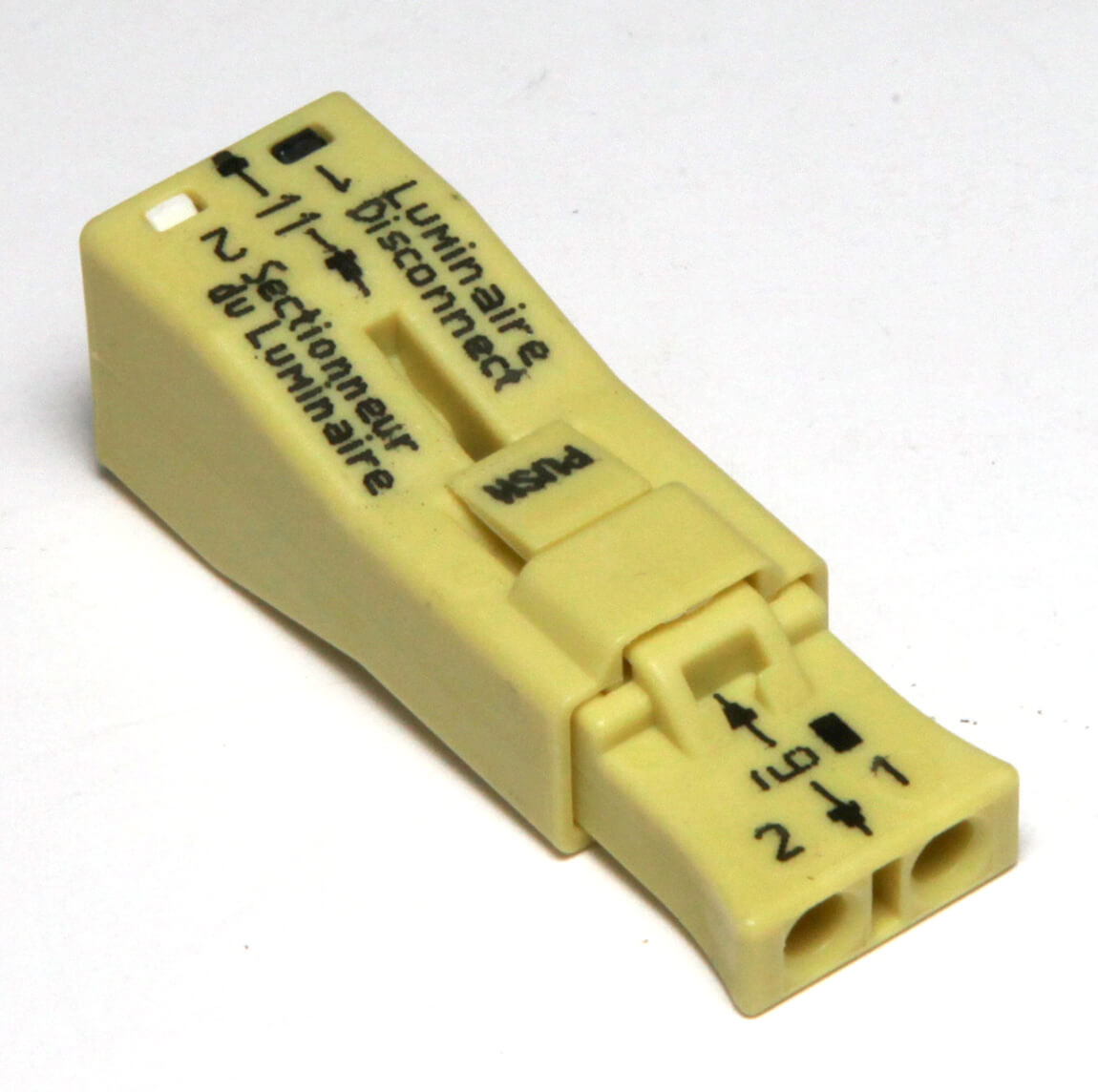 Wago 873-902-25 Luminaire 2-Port Lumi-Nut Pushwire Disconnect Connector ...