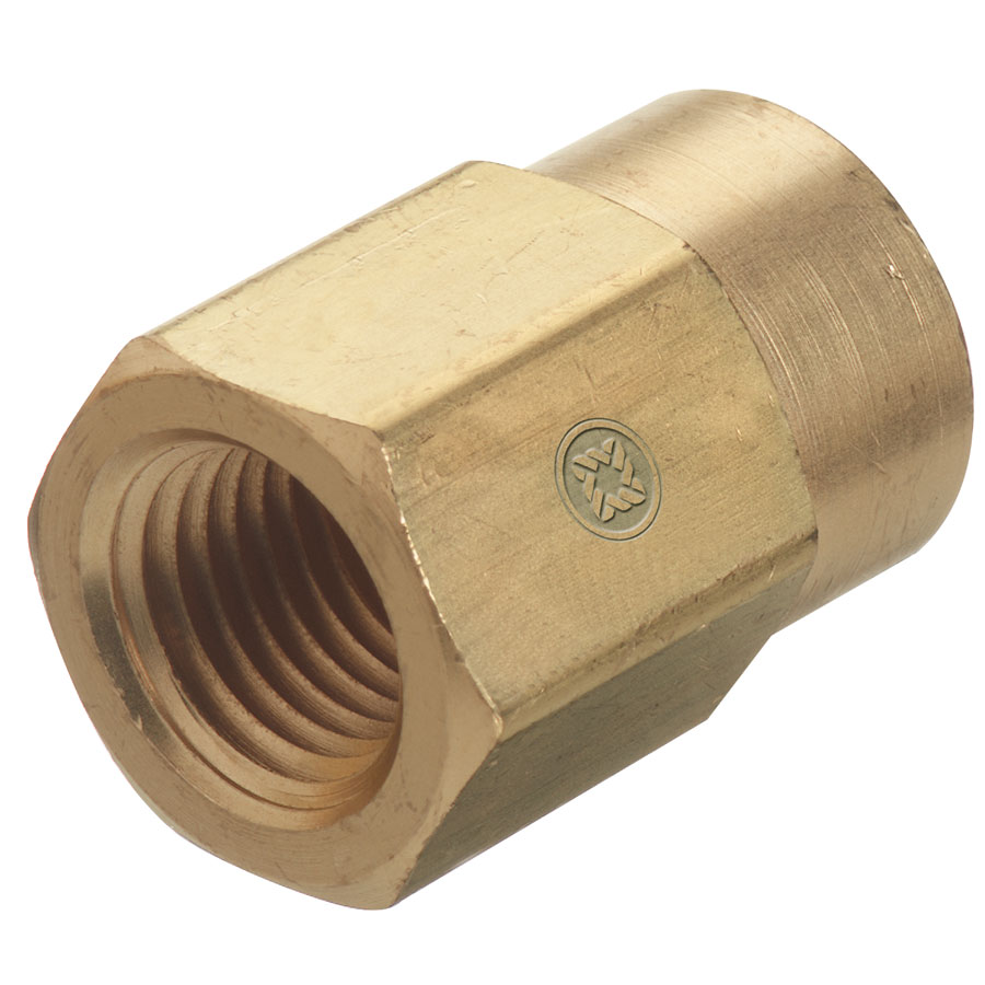 Female/Female Brass Pipe Thread Reducer Couplings ( BF-6-4HP ...