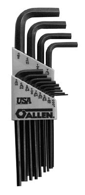 Allen Long Arm Hex Key Set with Multiple Tip Sizes, 13 Piece Set (Allen ...