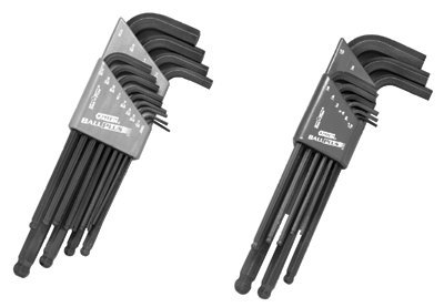 Allen Ball Plus Combination Hex Key Set, 22 Piece Set (Allen 56192 ...