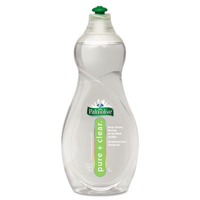 Colgate Pure & Clear Dish Liquid, Light Scent, 25 oz Bottle (Colgate ...