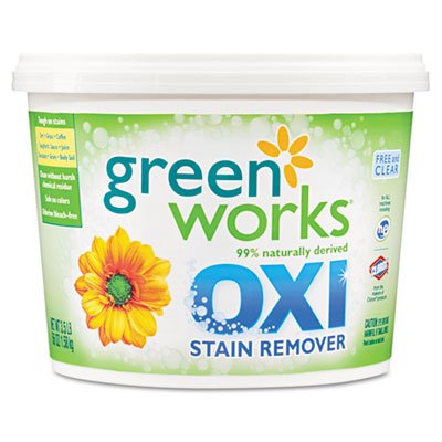 Clorox Green Works Oxi Stain Remover, Unscented, 56 oz Container ...