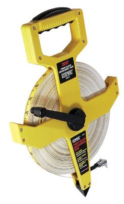 Empire 300'X1/2" Engineer's Scale Fiberglass Open Reel Measuring Tape ...