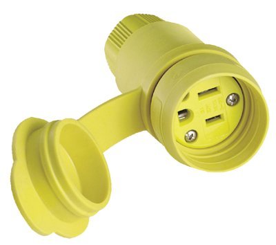 Cooper Wiring Watertight 15 amp Connector (Cooper Wiring 15W47 ...