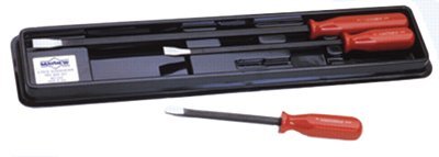 Mayhew 3 Piece Steel Screwdriver Type Pry Bar Set with Square Stock ...