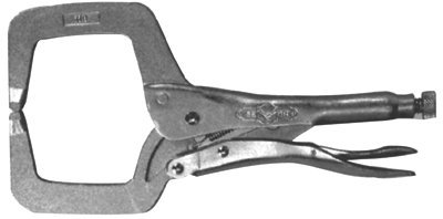 Irwin 11'' Vise Grip Locking C Clamp w/ 4-in Jaw (Irwin 11R ...
