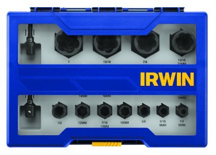 Irwin 13 Bolt Extractor Set (Irwin 54113) | HomElectrical.com