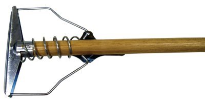 54" Wooden Wet Mop Spring Handle Used w/Saddle Mops ( 10MS ...