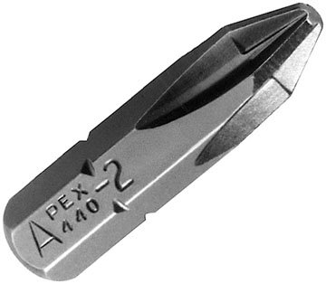 Apex 1/4" Phillips #2 Hex Insert Drill Bit (Apex 440-2X ...