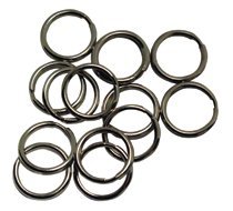 C.H. Hanson Pack of 100 1'' Diameter Split Metal Key Rings (C.H. Hanson ...