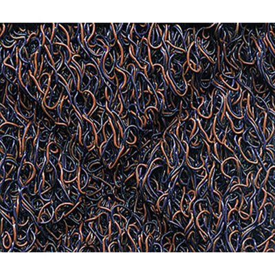 Crown Mats 4x6 Diamond-Deluxe Duet Vinyl-Loop Floor Mat, Brown and ...