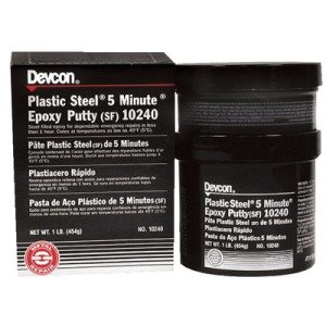 ITW Devcon 10240 1 lb Plastic Steel 5-Minute Putty | HomElectrical.com