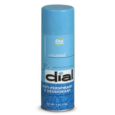 Dial Unscented Aerosol Anti-Perspirant & Deodorant-4-oz (Dial 884 ...