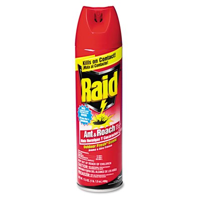 SC Johnson 17.5 oz Aerosol Ant and Roach Killer (SC Johnson SJN669798 ...