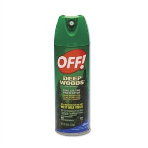 SC Johnson 6 oz Unscented Aerosol Deep Woods OFF! (SC Johnson ...