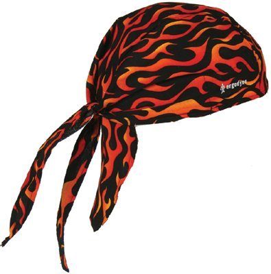 Ergodyne Hi-Cool Flames High-Performance Dew Rag (Ergodyne 12485 ...
