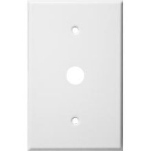 GP 1 Gang Cable Wall Plate-White (GP DZA212-W) | HomElectrical.com