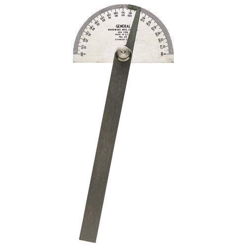 General Tools Stainless Steel Universal Square Head Protractor (General ...