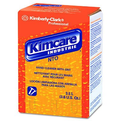 Kimberly-Clark Orange, Bag In A Box KIMCARE NTO Hand Cleaner w/Grit- 3. ...