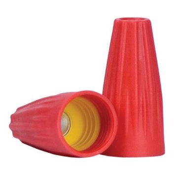 King Innovation Gorilla Nuts Red/Yellow Wire Connectors, Pack of 300 ...