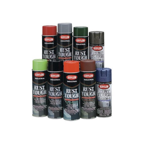 Krylon 15 oz Rust Tough Safety Red Aerosol Enamel (Krylon R00639 ...