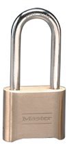 Master Lock 4 Step Dial No. 175 Combination Brass Padlock (Master Lock ...