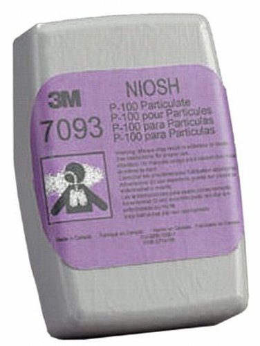 3M P100 Cartridge & Filter for 6000 & 7000 Half and Full Face pieces ...