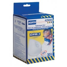 North Safety N95 CFR-1 Particulate Replacement Filters (North Safety ...