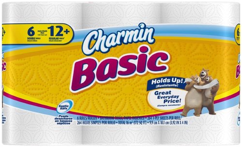 charmin basic toilet paper
