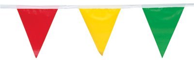 Presco 100 ft. Multicolored Pennant Flag (Presco PF912100M-457 ...